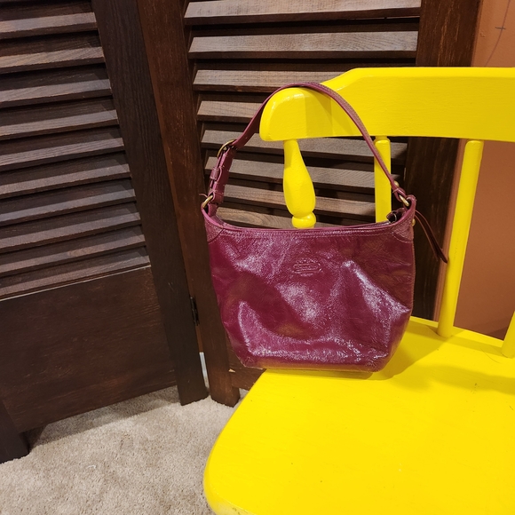Coach | Bags | Coach 200s Berry Leather Shoulder Bag | Poshmark